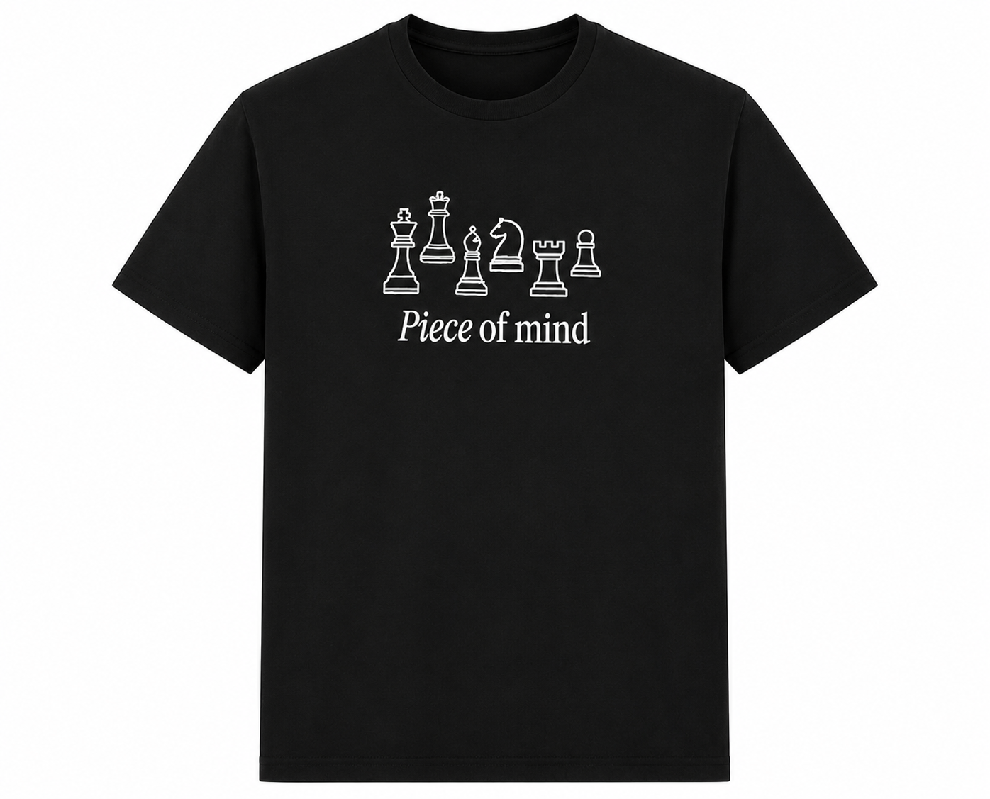 Piece Of Mind T-shirt – ChessBase India Shop